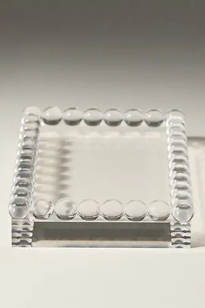 Anthropologie Tart Taylor Lucite Bubble Trket Tray - Medium