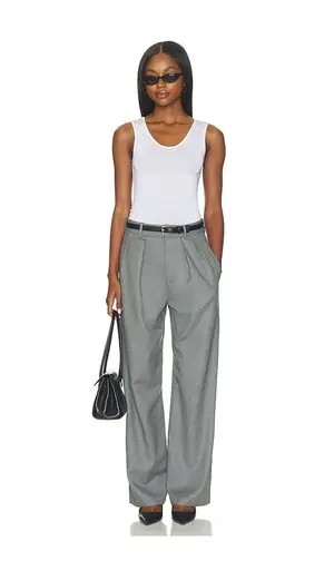 Renggli Scoop Neck Tank Top In White