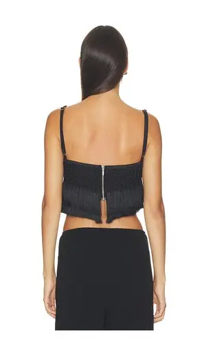 PatBO Ayla Fringe Top