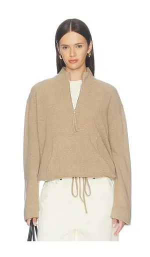 LESET Jesse Anorak In Beige - Dune