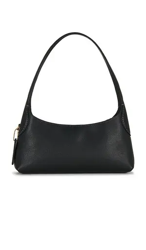 COACH Natural Grain Leather Brooklyn Shoulder Bag 26