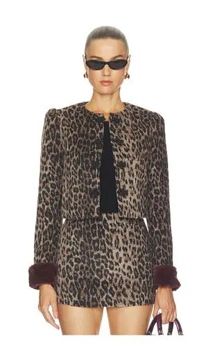 SISTER NY Valeria Jacket In Brown