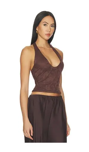 LOVERS AND FRIENDS Winnie Top In Brown