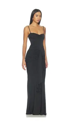 LOVERS AND FRIENDS Emmy Maxi Dress - Black