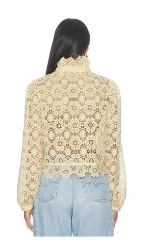 Lioness Overtime Blouse In Yellow