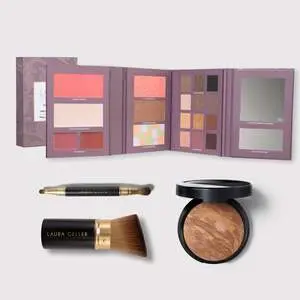 Laura Geller Beauty Rsvp Yes Full Face Makeup Kit (4 Pieces) Tan