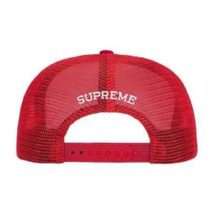 Supreme Fw26 Authorized Mesh Back 5-panel - Red