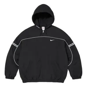 Supreme Fw26 X Nike Nylon Hooded Jacket - Black