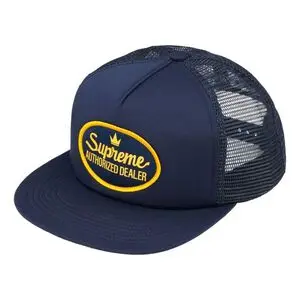 Supreme Fw26 Authorized Mesh Back 5-panel - Navy