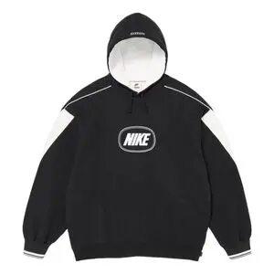 Supreme Supreme Fw26 X Nike Hooded Sweatshirt 'black' Black