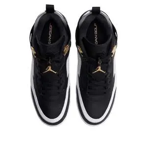 JORDAN Spizike Golf 'black White Metallic Gold - Black/white/phantom