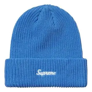 Supreme Fw26 Loose Gauge Beanie - Blue