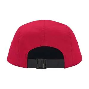 Supreme Fw26 Rhinestone Label Camp Cap - Red