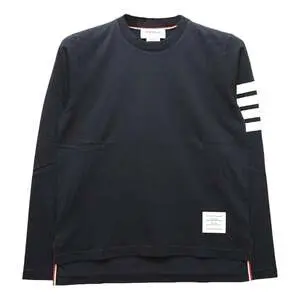 Thom Browne Long Sleeve T-shirt - Navy
