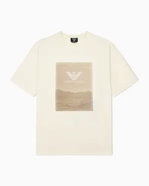 Giorgio Armani Interlock Jersey Crew-neck T-shirt X Kith