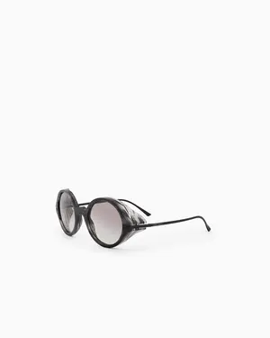 Giorgio Armani Round-shaped Sunglasses - Black