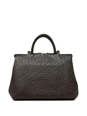 Marsèll 4 Dritta Ostrich-effect Leather Tote Bag