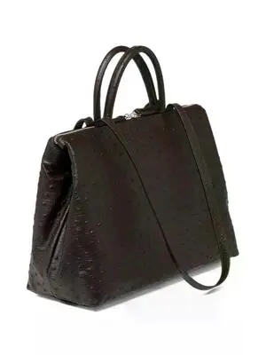 Marsèll 4 Dritta Ostrich-effect Leather Tote Bag