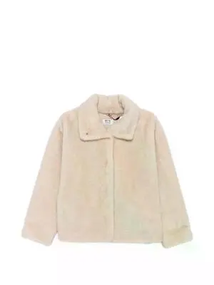 BETTA CORRADI Faux-fur Jacket - Neutrals