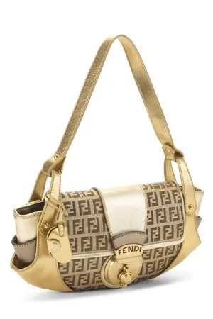 Fendi Zucchino Lurex Compilation Clutch