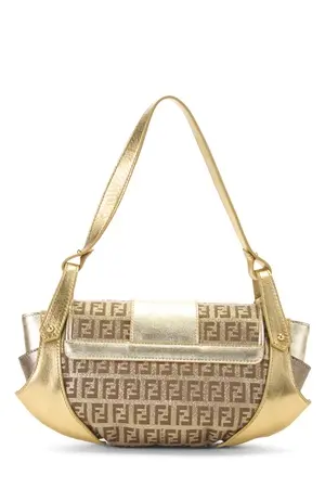 Fendi Zucchino Lurex Compilation Clutch