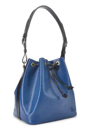 LOUIS VUITTON Bicolor Toledo Blue & Black Epi No