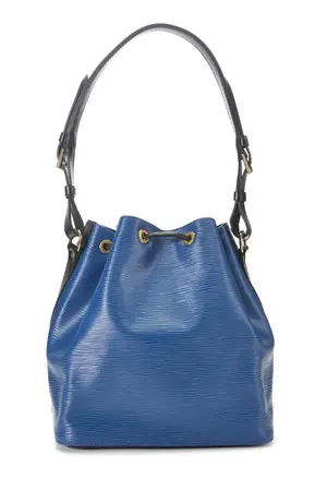 LOUIS VUITTON Bicolor Toledo Blue & Black Epi No