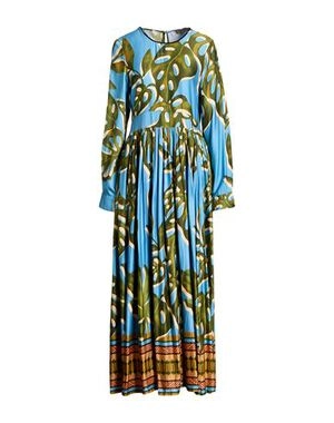 CONNOR & BLAKE Maxi Dress Size Viscose - Azure