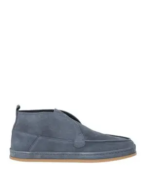 Hogan Ankle Boots Size Leather - Blue