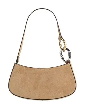 Staud Shoulder Bag Khaki Leather