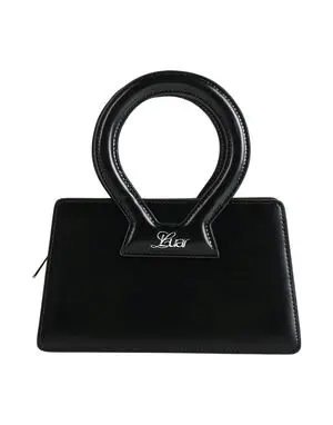 LUAR Handbag Textile Fibers - Black