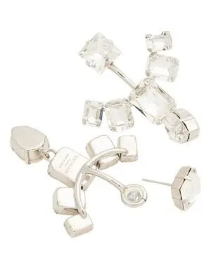 Balmain Earrings Brass, Glass