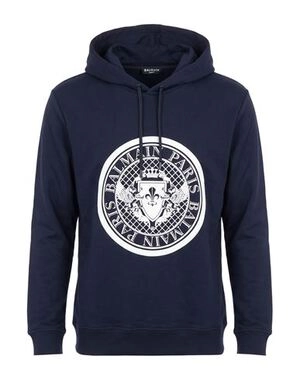 Balmain Sweatshirt Size Cotton, Elastane - Blue