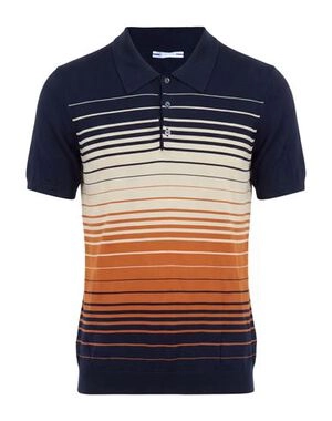 JACOB COHЁN Polo Shirt Size Cotton - Blue