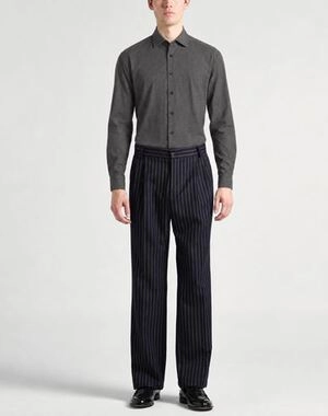 XACUS Shirt Charcoal Size Cotton