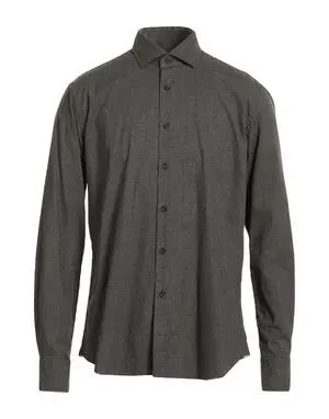 XACUS Shirt Charcoal Size Cotton
