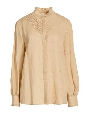 JACOB COHЁN Shirt Size Linen - Beige