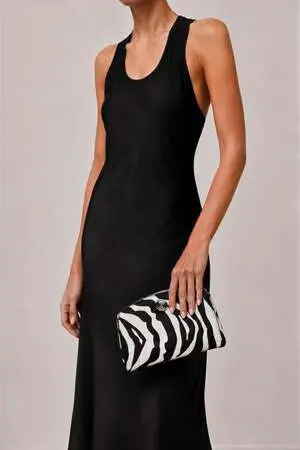 LIFFNER Pushlock Clutch Zebra - Multi
