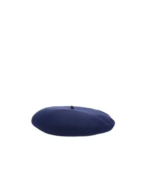 Borsalino Logo Beret - Blue