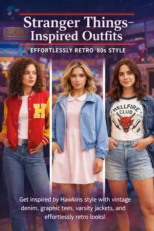 Stranger Things–Inspired Outfits for an Effortlessly Retro Look