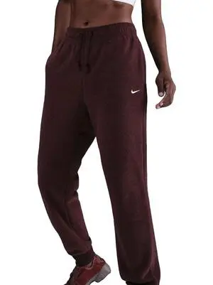 Nike Sportswear Phoenix Plush Joggers - Burgundy Crush/sail