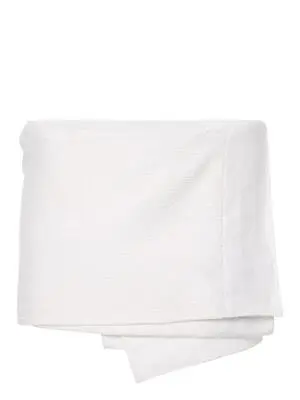 Prada Asymmetric Wrap-effect Mini Skirt - White