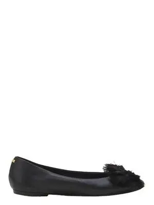 LANVIN Bow Ballerina Flats - Black