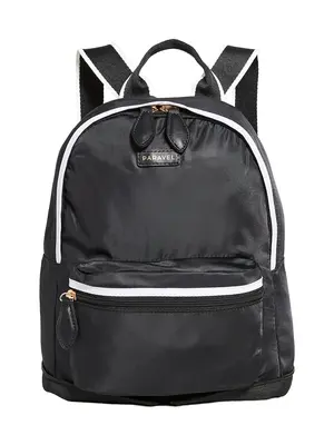 Paravel Paravel Mini Fold Up Backpack Derby Black