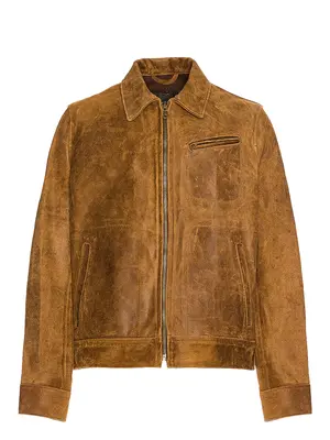 SCHOTT Schott Duke Unlined Rough Suede Jacket