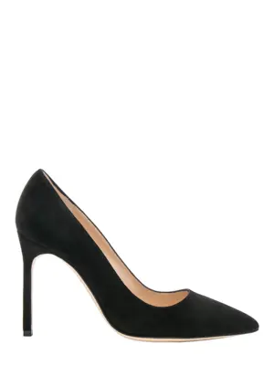 MANOLO BLAHNIK Manolo Blahnik BB 105 Suede Pumps