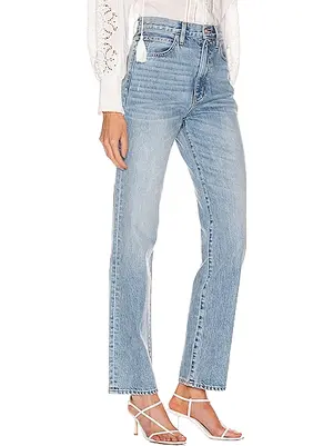 SLVRLAKE London Straight Leg Denim Heartache