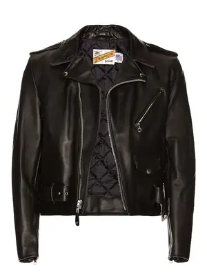 SCHOTT One Star Perfecto Moto Jacket - Black