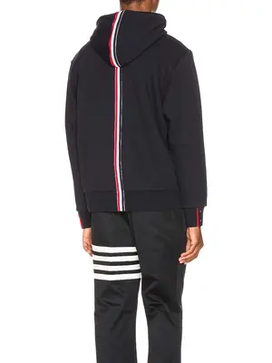 Thom Browne Thom Browne Zipper Hoodie Navy