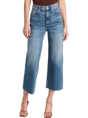 SLVRLAKE SLVRLAKE Grace Crop Wide Leg Jeans